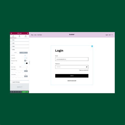 Wordpress Login Widget Create Login Pages And Forms Elementor