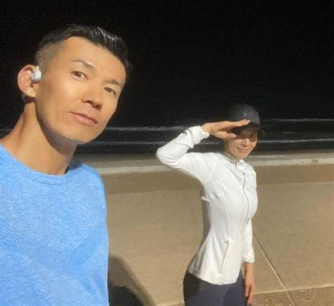 호주로 떠난 션♥정혜영 야간 러닝 데이트…세상에서 가장 행복