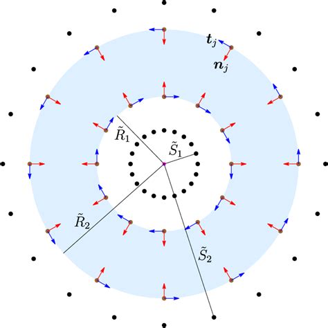 Schematic Of The Boundary Nodes On The Boundaries And Singularity Download Scientific Diagram
