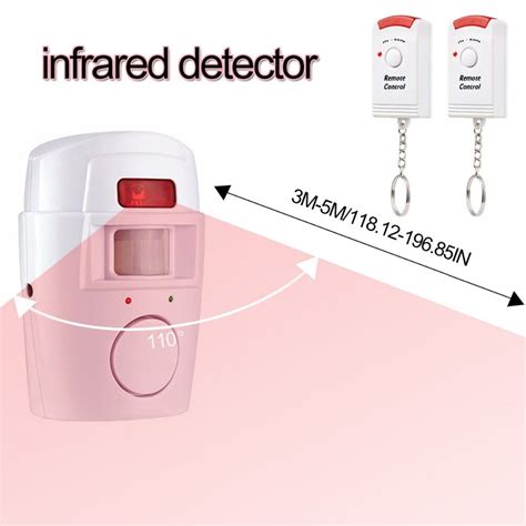 Motion Sensing Alarm Remote Control Infrared Wirel Vicedeal