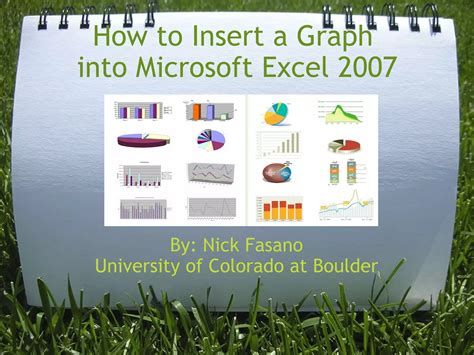How To Insert A Graph Into Microsoft Excel 2007 Ppt Desktop