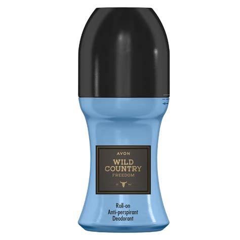 Ролер дезодорант Avon Wild Country Freedom, За мъже, Дълготрайна защита ...