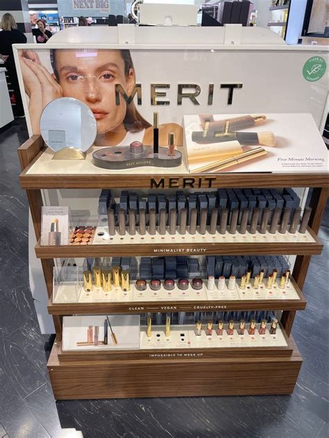 Merit At Sephora 🤎 Retail Design Display Branding Design Packaging