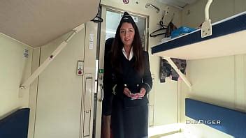 Seduced The Conductor On The Train And Fucked While She Had A Break Xvideos Com