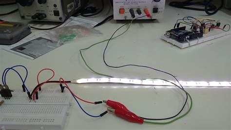 Seba Electronic Labs Arduino Controlar LED Strip tira LED con potenciómetro