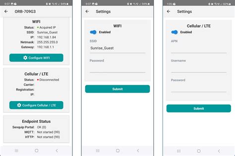 network connection — senquip orb c1 user guide orb c1 documentation