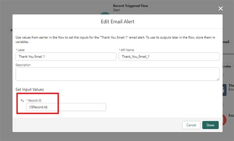 flow how to send a scheduled email using a record triggered flow based
