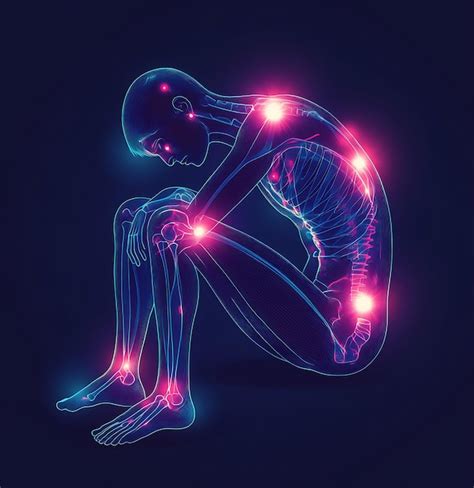 Human Skeleton System Bone Joints Anatomy Premium Ai Generated Image