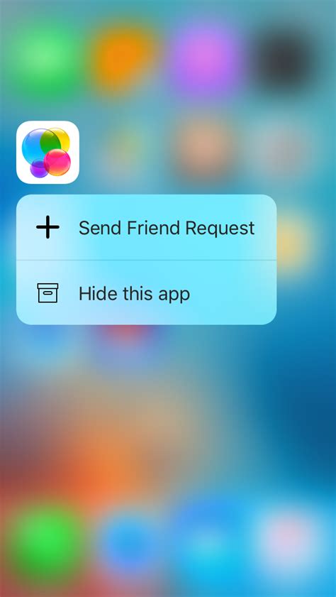 force delete lets you delete or hide apps with a 3d touch gesture