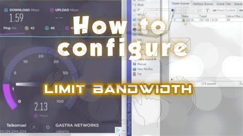 Cara Setting Limit Bandwidth Di Mikrotik Youtube