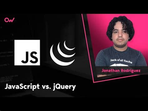 Diferencias clave entre JavaScript y jQuery Cuál elegir para tu proyecto web