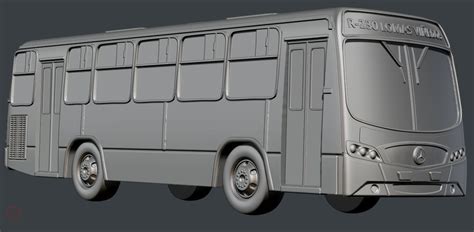 3d Printed Bus By Nikko3d Pinshape