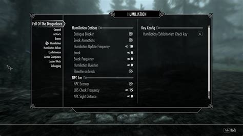 Fall Of The Dragonborn SSE Not Detecting Required Mods And Unable To Change Settings Skyrim