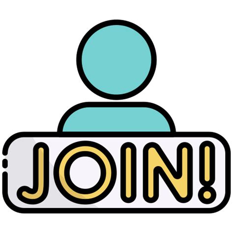 Join Generic Outline Color Icon