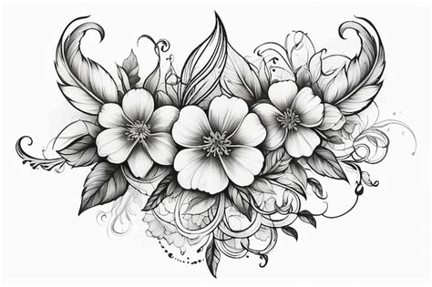 Premium Photo Symbolic Pappy Tattoo Concept