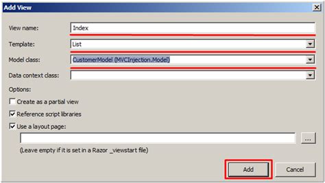 Dependency Injection Using Unity Framework With Aspnet Mvc Codeproject