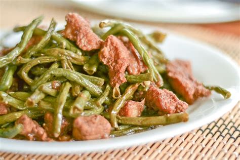 String Beans Adobo Adobong Sitaw