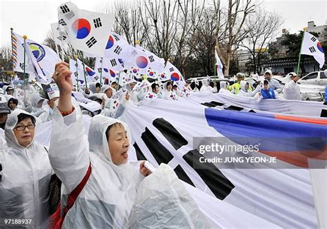 193 South Koreans Celebrate Independence Movement Anniversary Stock