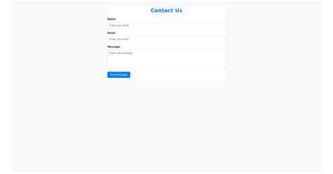 Professional Contact Form Free Html Bootstrap Component