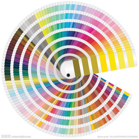 彩色色谱矢量图 生活用品 生活百科 矢量图库 昵图网