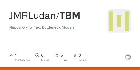 tbm concept bottleneck model clean ipynb at main · jmrludan tbm · github