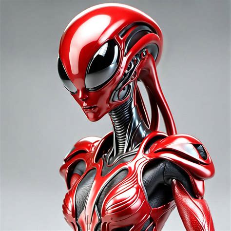 Alien Red Female By Mordil On Deviantart