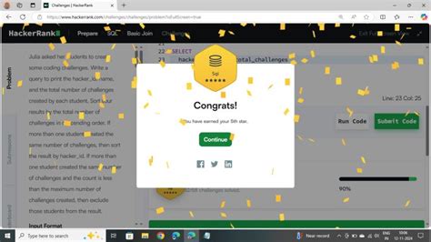 Achievement Hackerrank Sql Datascience Continuouslearning Madhusudhan Kethireddy