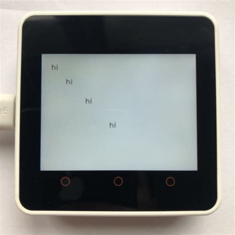 Micropython LVGL Examples Baxter Builds