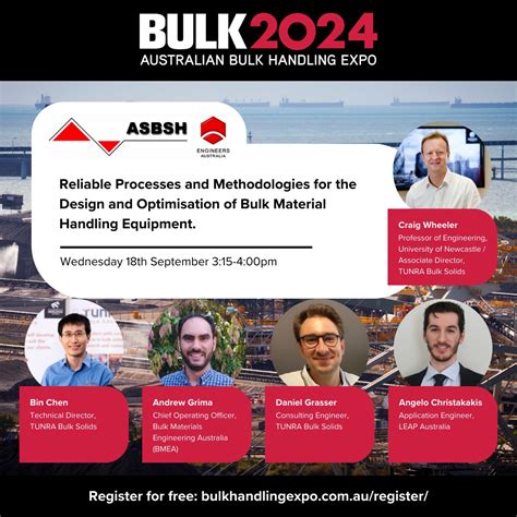 The Australian Society For Bulk Solids Handling Is Once Again
