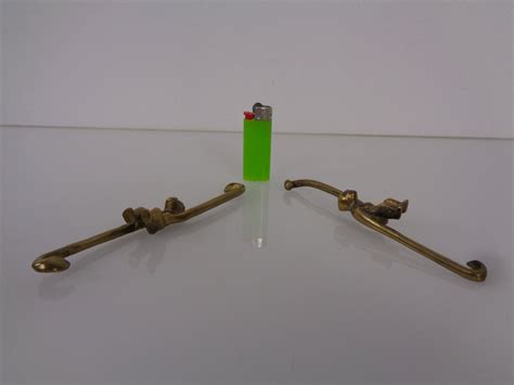 Brass Monkey Hooks By Walter Bosse Austria 1960s Set Of 2 For Sale