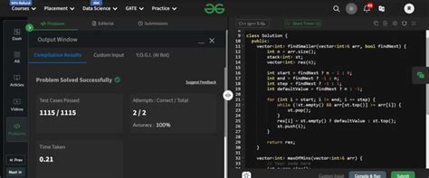 geeksforgeeks day104complete problemsolving gfg160 dsa dsapractice… ridhima gupta