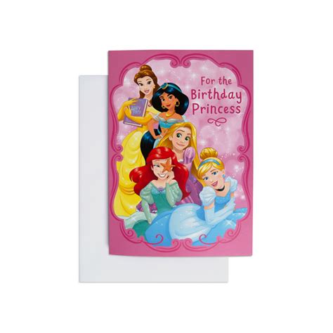 Hallmark Disney Interactive Birthday Card Birthday Princesses