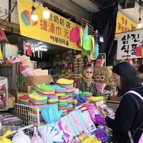 🇰🇷 現貨 韓國 南大門 市場 老奶奶 元祖 汗蒸幕 搓澡巾 洗澡巾 蝦皮購物