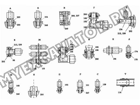 Гидрооборудование крана KC-6973A.84.000 Автокран КС-6973А