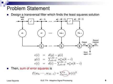 Ppt Method Of Least Squares Powerpoint Presentation Free Download