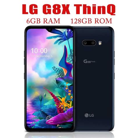Original Unlocked Lg G X Thinq Smartphone Octa Core Gb Ram Gb Rom Mobile Lte Mp Rear