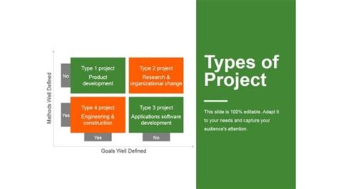 Types Of Project Ppt Powerpoint Presentation Infographics