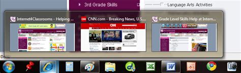 Using The Taskbar In Windows 7