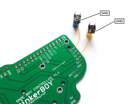 How To Wire The L And R Buttons Tinkerbabe
