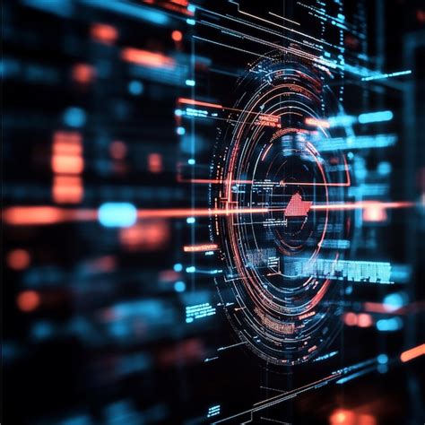 Security Software Scanning For Potential Threats Premium AI Generated Image