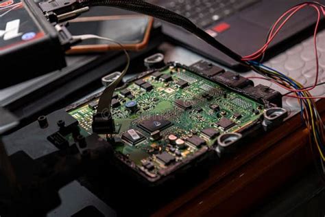 Car Ecu Bench Reading Method Editorial Photo Image Of Spare Tool 259043031