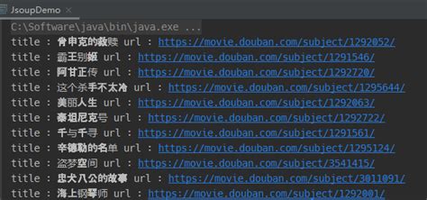 Java Jsoup爬取动态网站jsoup简明教程 Csdn博客