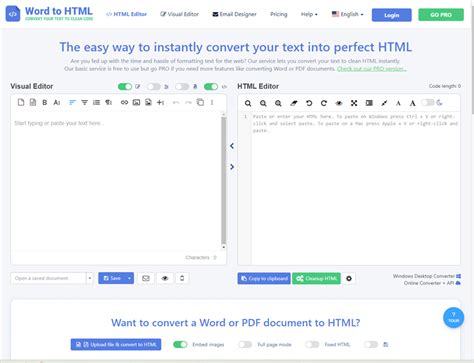 个最佳 Word 到 HTML 转换器工具 免费
