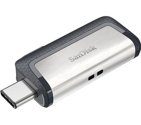 SANDISK Ultra USB Type C USB Dual Memory Stick GB Silver