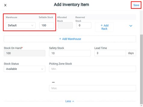 how to create new inventory item in product listing sitegiant support