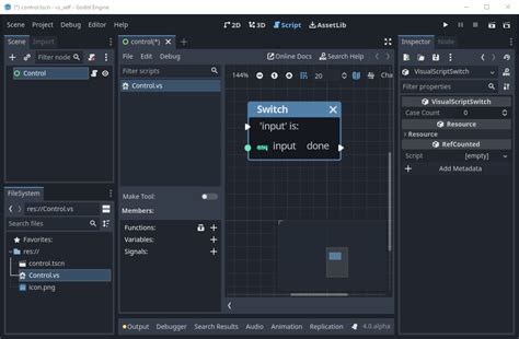 Visualscript Nodes Are Self Referential · Issue 61138 · Godotenginegodot · Github