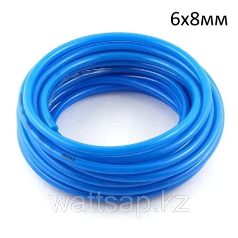 Трубка пневматическая полиуретановая 6×8мм купить в Казахстане интернет магазин Wattsap Kz