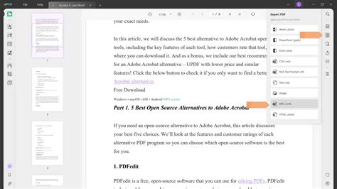 Learn The Simple Way To Convert Word To ODF Today UPDF