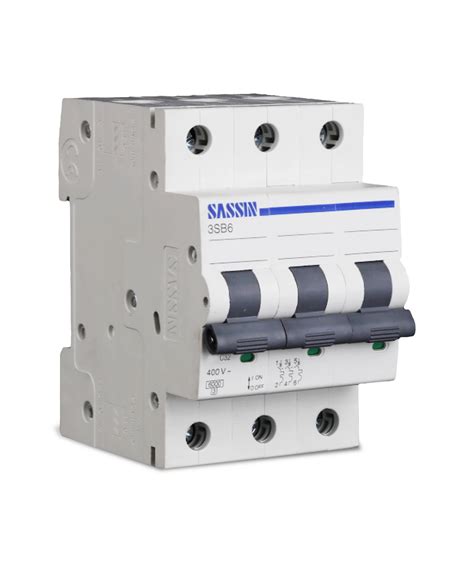 Three Phase C32 Circuit Breaker Types Sassin 3sb6 230v Ac 400v Ac Mcb Mcb And Mcb Miniature