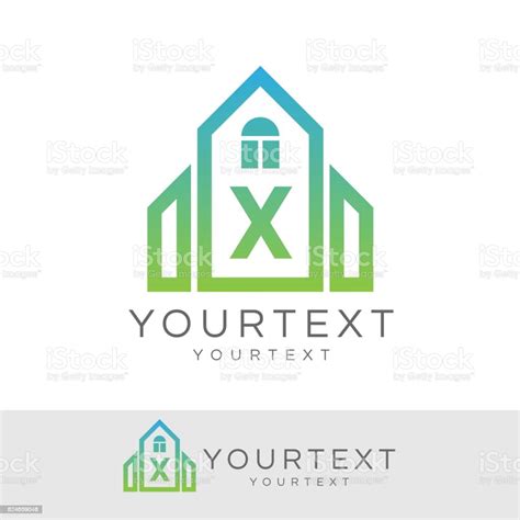 부동산 초기 편지 X 아이콘 디자인 0명에 대한 스톡 벡터 아트 및 기타 이미지 0명 개념 개념과 주제 Istock